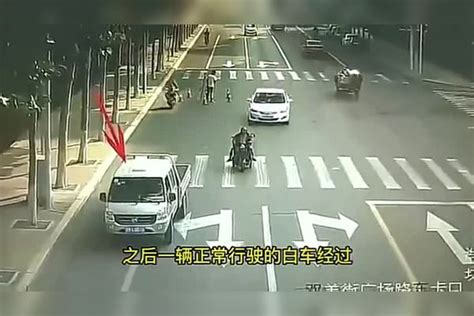 货车司机把车停在斑马线上这下彻底长记性了 斑马线 车停