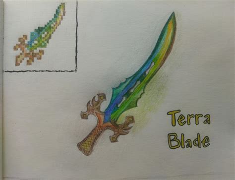 Part 1 Of Drawing All The Zenith Swords Terra Blade R Terraria