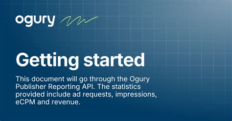 Getting Started Reporting Api Getting Started Reporting Api