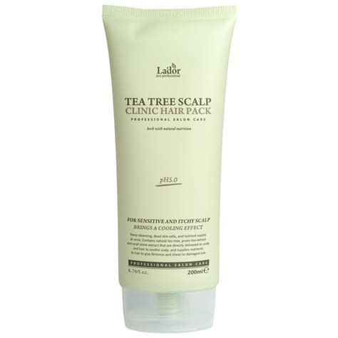 Купити за 445 грн Маска пілінг для шкіри голови з чайним деревом Tea Tree Scalp Hair Pack Lador