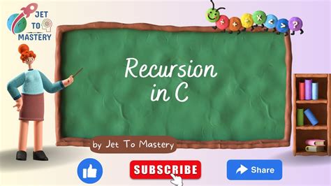 Recursion In C Factorial Program In Recursion In C Youtube
