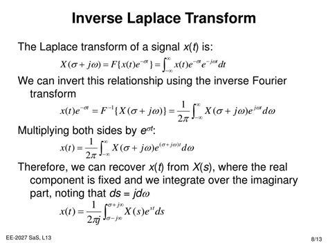 PPT Lecture 13 Inverse Laplace Transform PowerPoint Presentation Free Download ID 1322616