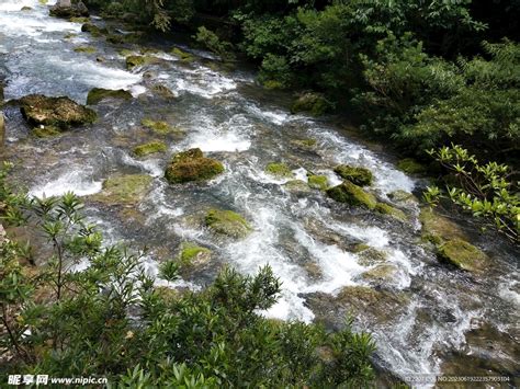 美丽山川河流 小瀑布小溪流 摄影图 自然风景 自然景观 摄影图库 昵图网