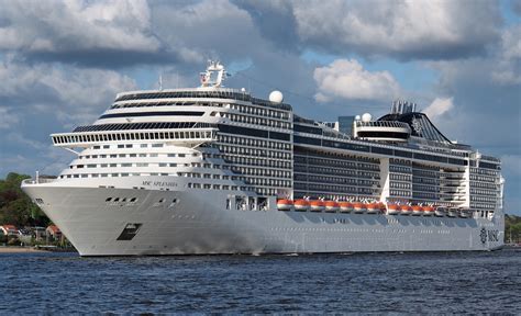 Msc Splendida Foto And Bild Schiffe Und Seewege Motorschiffe