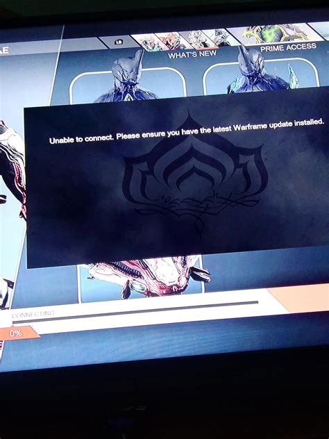 Cant Login After Update Rwarframe
