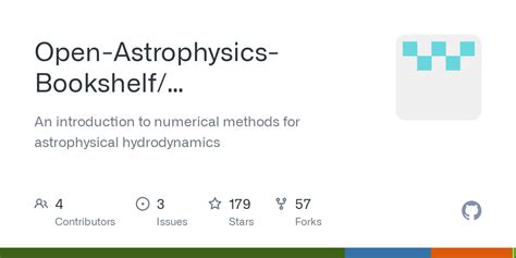Github Open Astrophysics Bookshelfnumericalexercises An Introduction To Numerical Methods