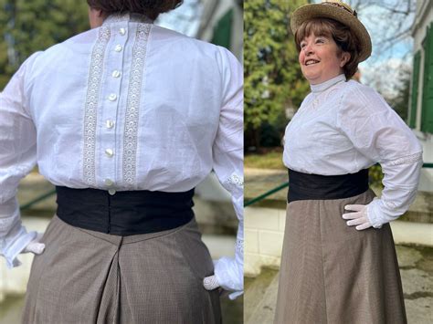 Annes Romantic Shirtwaist 1900 1910 Shirtwaist Fancy Blouses