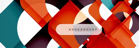 다채로운 사각형 구성 추상 배너입니다 브로슈어 또는 전단지 프레 젠 테이 션 및 웹 디자인 레이아웃에 대 한 그림 0명에 대한 스톡 벡터 아트 및 기타 이미지 Istock