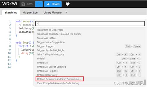 用wokwi仿真esp idf项目 esp32仿真软件 csdn博客