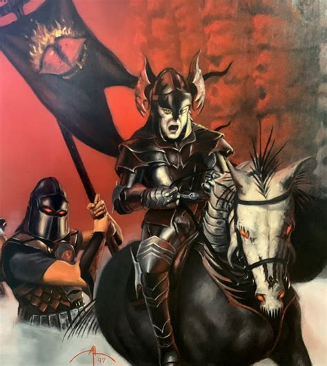 Tolkien Illustrations Sauron