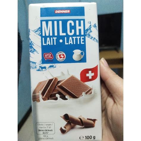 Jual Coklat Denner Made In Swiss 100g Shopee Indonesia