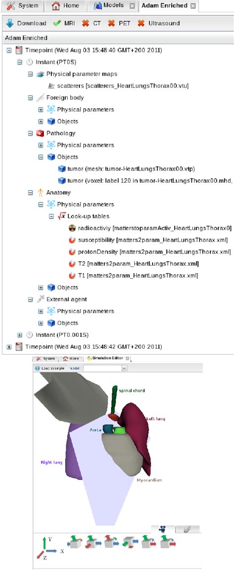 Figure 1 From Multi Modality Image Simulation With The Virtual Imaging