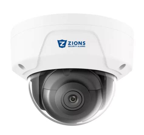 4MP Infrared Dome IP Camera Zions Security Alarms ADT Dealer