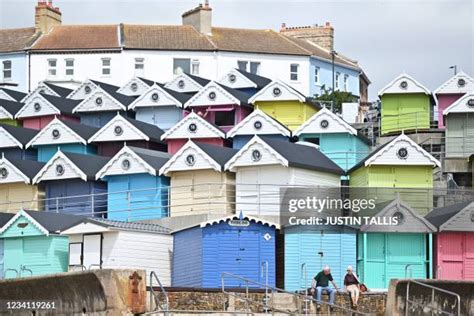 Essex Beach Huts Photos And Premium High Res Pictures Getty Images