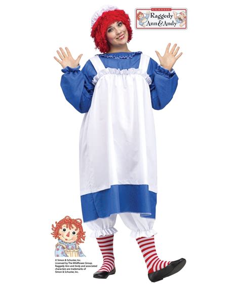 Raggedy Ann Plus Size Costume