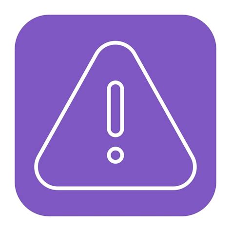 Premium Vector Warning Icon