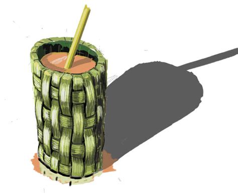 Grass Cup By Sleepdebt On Deviantart