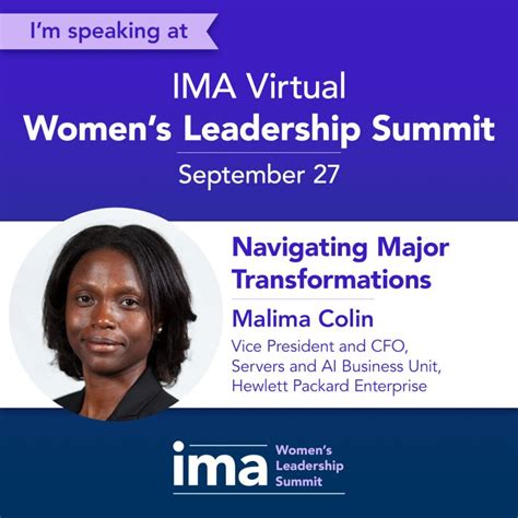 Im Happy To Share That Ill Be Presenting At Imas Virtual Womens