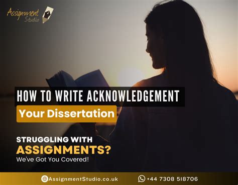 How To Write Acknowledgement Dissertation In The Uk