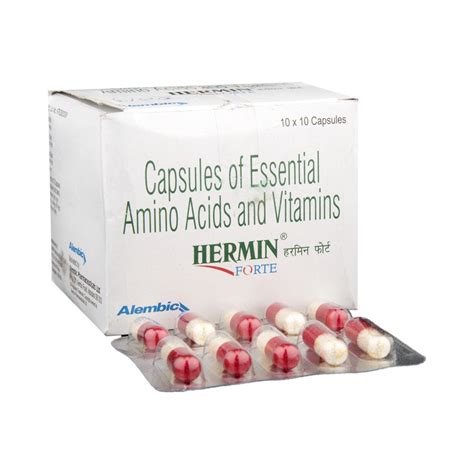 Hermin Forte Nutritional Supplement Capsule 10 Capsule Strip Price