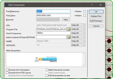 Christmas Tree Using Arduino The Engineering Projects