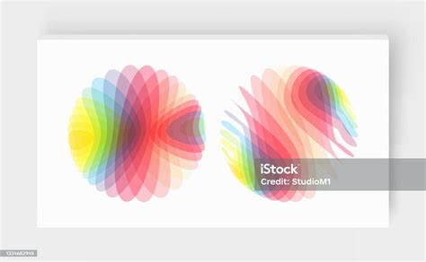 표지 디자인 템플릿을 참조하십시오 추상 기하학적 디자인 다양한 겹치는 요소로 만든 벡터 그림입니다 배너 플래카드 포스터 전단지에