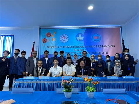 Acara Tandatangan Mou Antara Yangzhou Polytechnic Institute Ypi China Dan Stmik Widya Utama