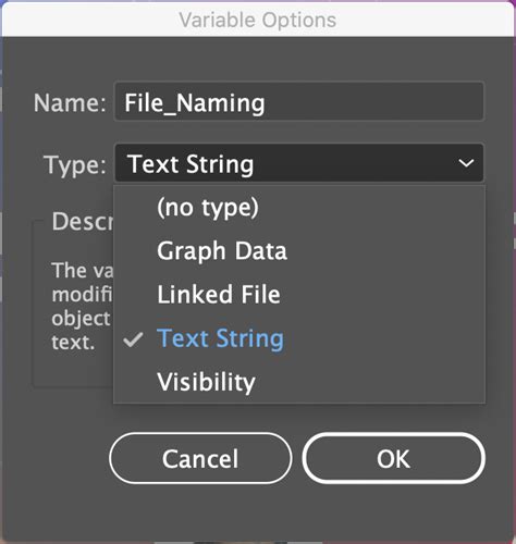 Ability To Link Data Set Name Upon Csv Import For Variables Panel Adobe Illustrator