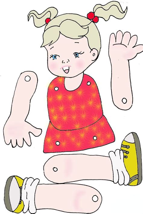 Resultado De Imagem Para Molde Boneco De Papel Atividades Bonecos Articulados Atividades