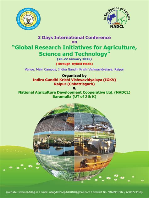 International Conference At Igkv Raipur Pdf