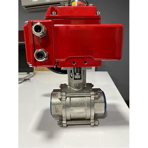Red Actuator Ball Valve Screwed End At Best Price In Mumbai Concorde