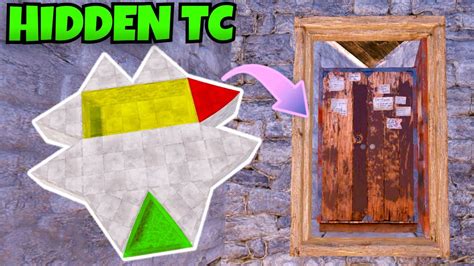 Rust Hidden Tc Bunker Base Anti Raid Compact Storage Youtube