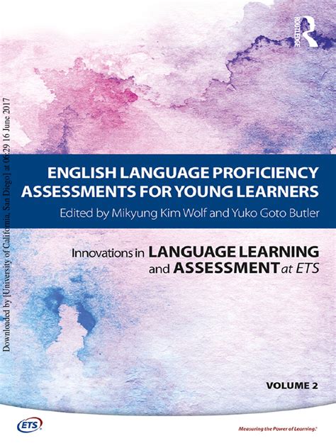English Language Proficiency Assessments For Young Learners 2017 Pdf English As A Second Or