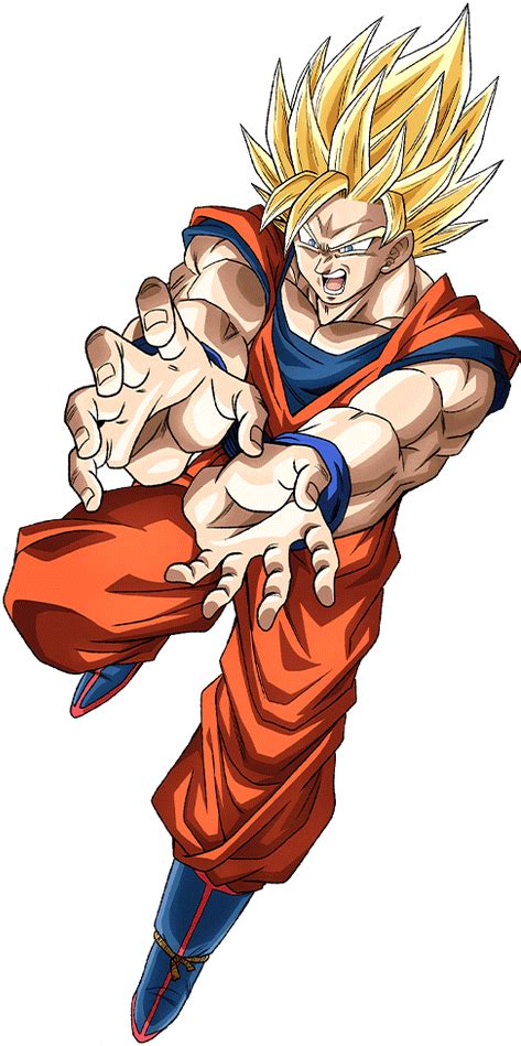 Ssj2 Son Goku Buu Saga Render By Zanninrenders On Deviantart