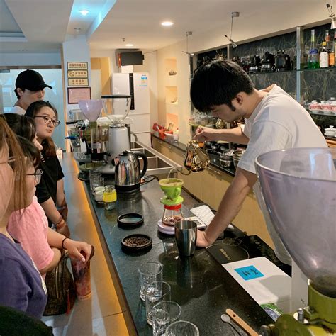 咖啡师培训课堂风采 苏州市金阊职业培训学校