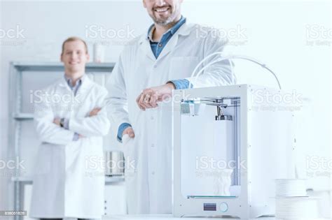 3d 프린터와 실험실 3차원 인쇄에 대한 스톡 사진 및 기타 이미지 3차원 인쇄 과학자 실험실 Istock