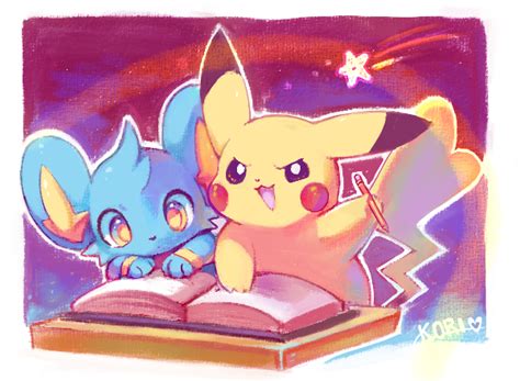 Shinx And Pikachu
