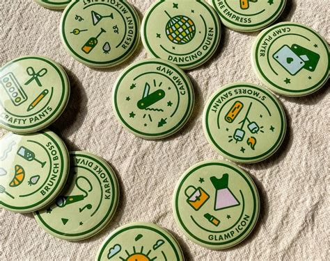 Demerit Badge Bachelorette Bundles Spoof Merit Badges For Bachelorette Parties Etsy