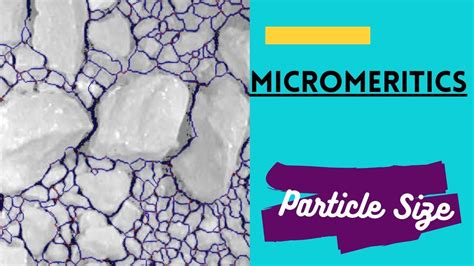 Particle Size Micromeritics Part 2 Projected Diameter