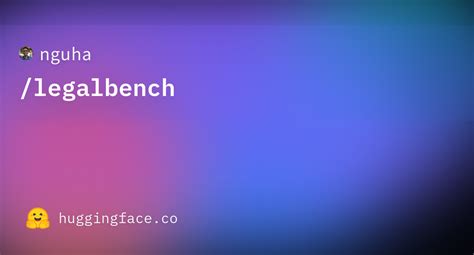 nguha legalbench · datasets at hugging face