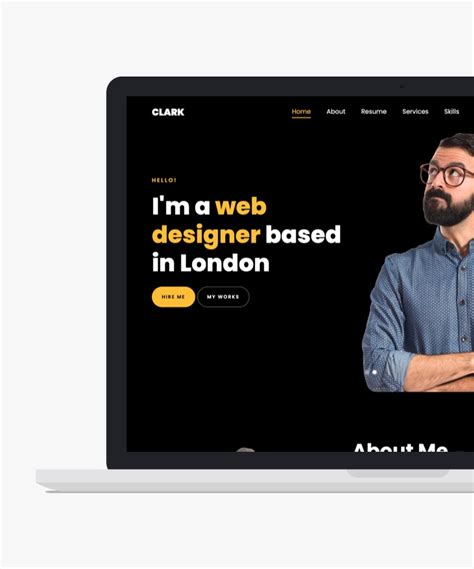 Free HTML Resume Website Templates HTMLTEMPLATES CO