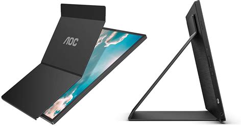 AOC Introduces T Portable USB C Touchscreen Monitor With Smart Cover TechPowerUp