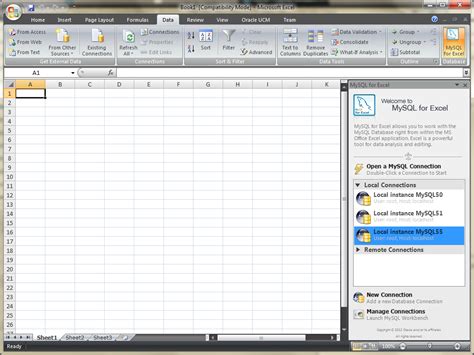 Data Mining Spreadsheets Within Mysql Mysql For Excel — Db