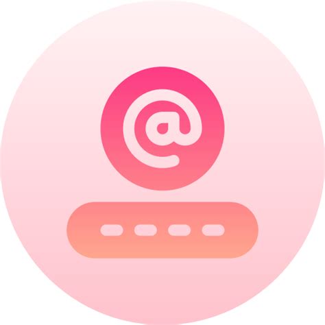 Password Basic Gradient Circular Icon Password Basic Gradient Circular Icon