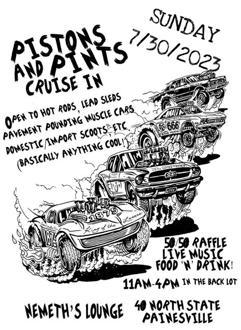 Pistons And Pints 2023