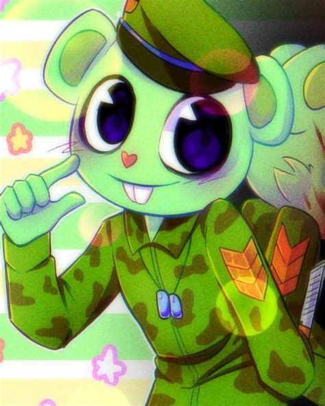 Dibujo De Flippy De Happytreefriends Espero Les Guste Y Dos