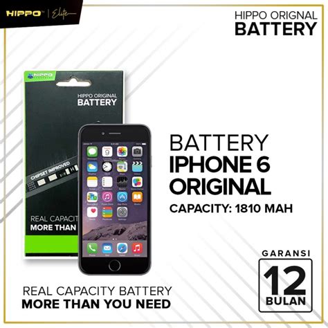 Promo Hippo Baterai Ori IPhone MAh Jakarta Pusat Hippo Elite Tokopedia