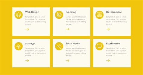 cells are text website template
