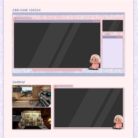 Stream Overlay For Ihatemyvoicetoo On Behance