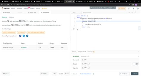 Concatenation Of Array Leetcode Easy Problem By Sukanya Bharati Nerd For Tech Medium